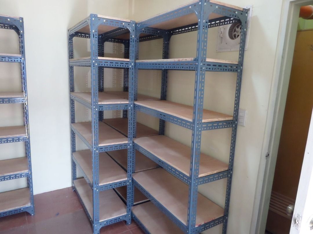 Slotted Angle Steel Rack, Furniture & Home Living, Furniture, Shelves ...