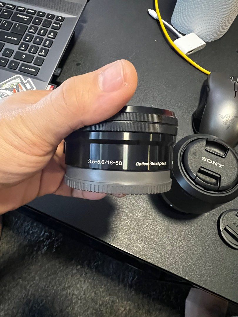 Sony 50mm f1.8 and 16 -50 kit lens, Photography, Lens & Kits on Carousell