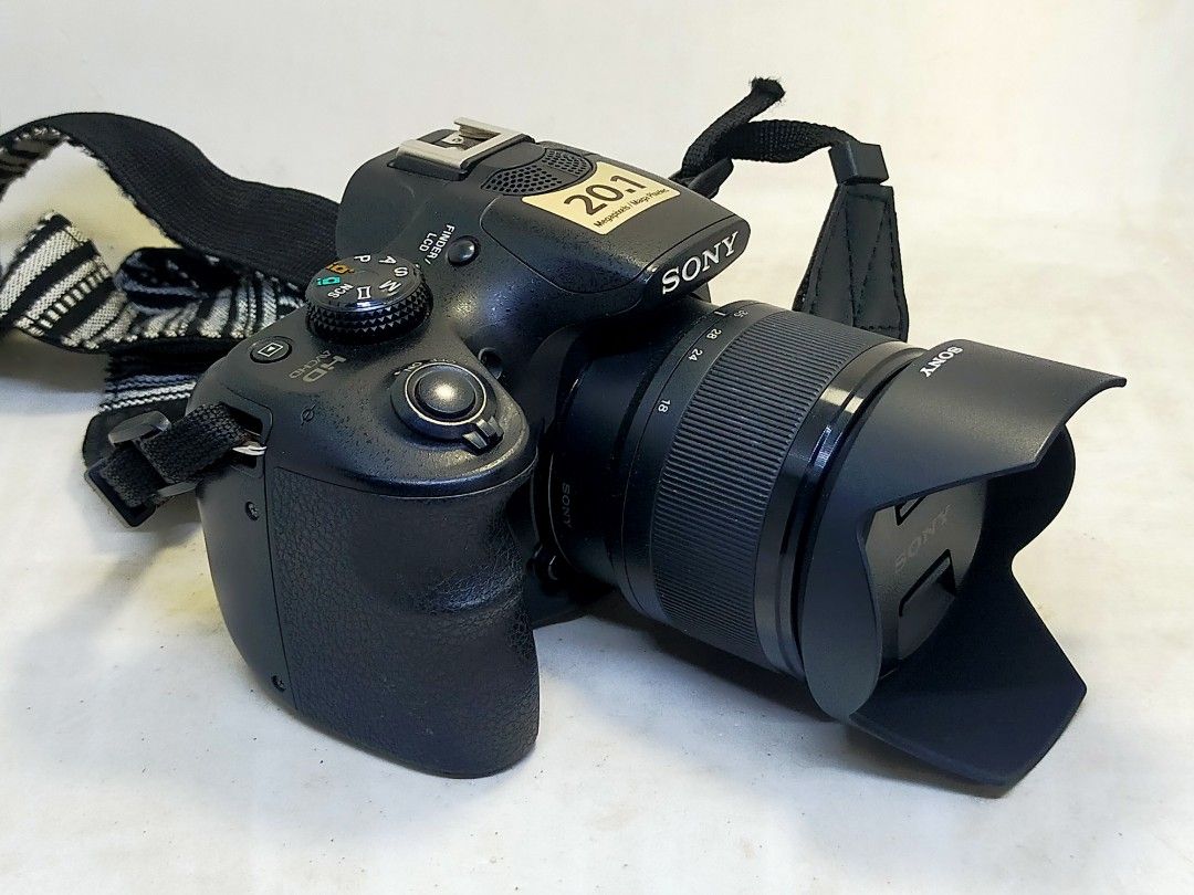 sony a3500 with 18-50mm lens hd video, Photography, Cameras on Carousell
