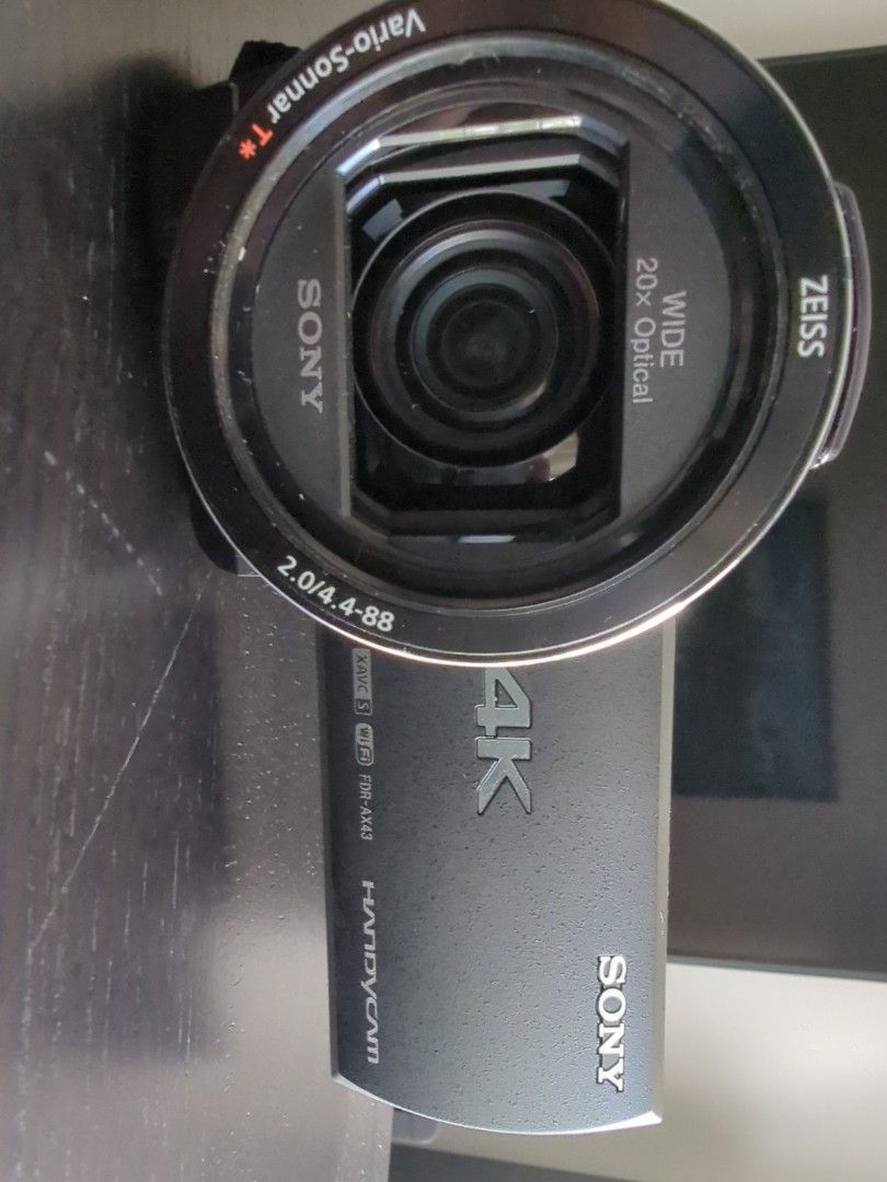 Sony AX43, Photography, Video Cameras on Carousell