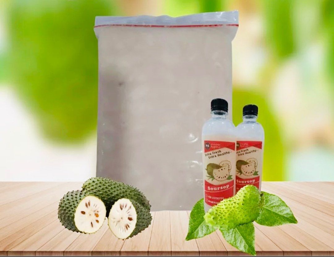 Soursop pulp puree / isi durian belanda, Food & Drinks, Chilled ...