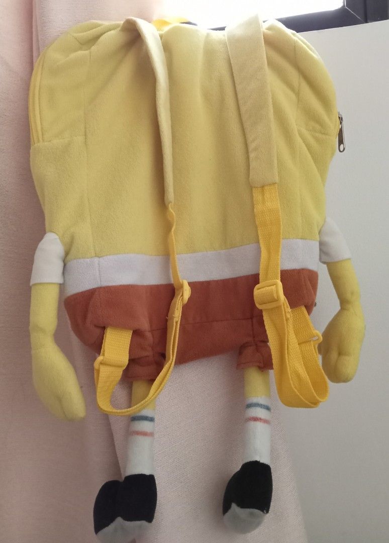 SpongeBob Plush Backpack on Carousell