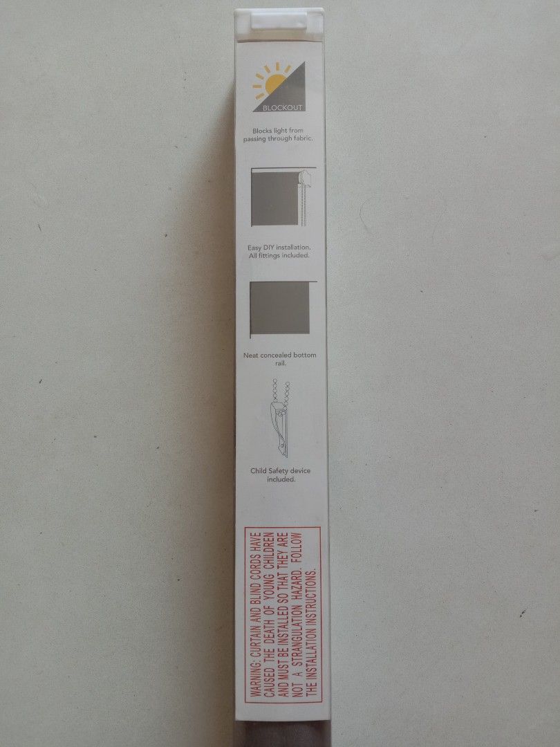 Spotlight Blockout Roller Blind Caprice Allure, Furniture & Home Living ...