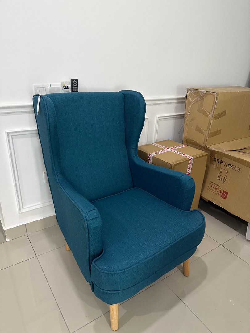 SSF NEW wing chair, Furniture & Home Living, Furniture, Chairs on Carousell