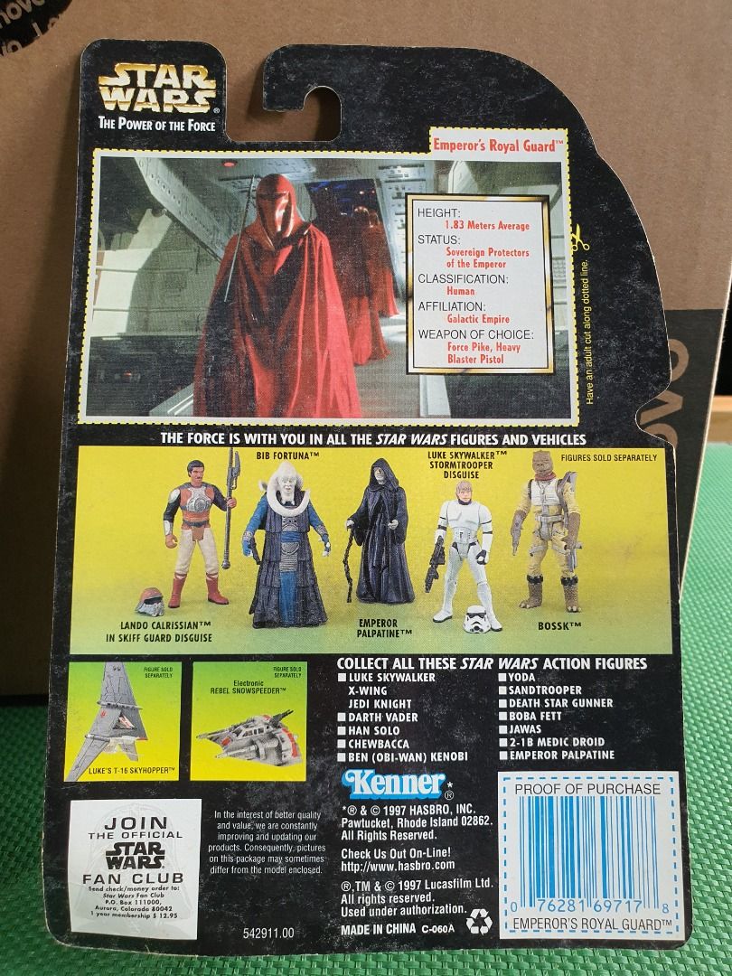 Star Wars POTF Emperor's Royal Guard, Hobbies & Toys, Toys & Games on ...