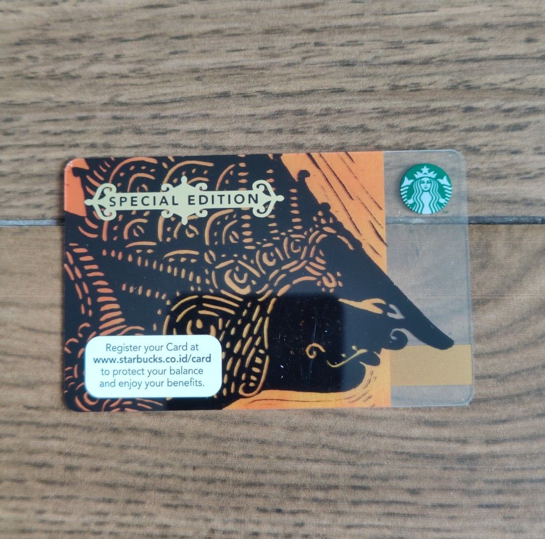 Starbucks Card (Wayang) - Special Edition, Tiket & Voucher, Kartu ...