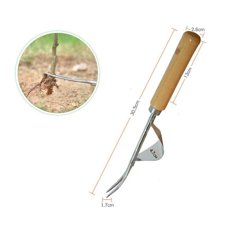Steel Root Extractor Wooden Hand Weeder Removal, 傢俬＆家居, 家居裝飾, 家居裝飾 - 其他 ...