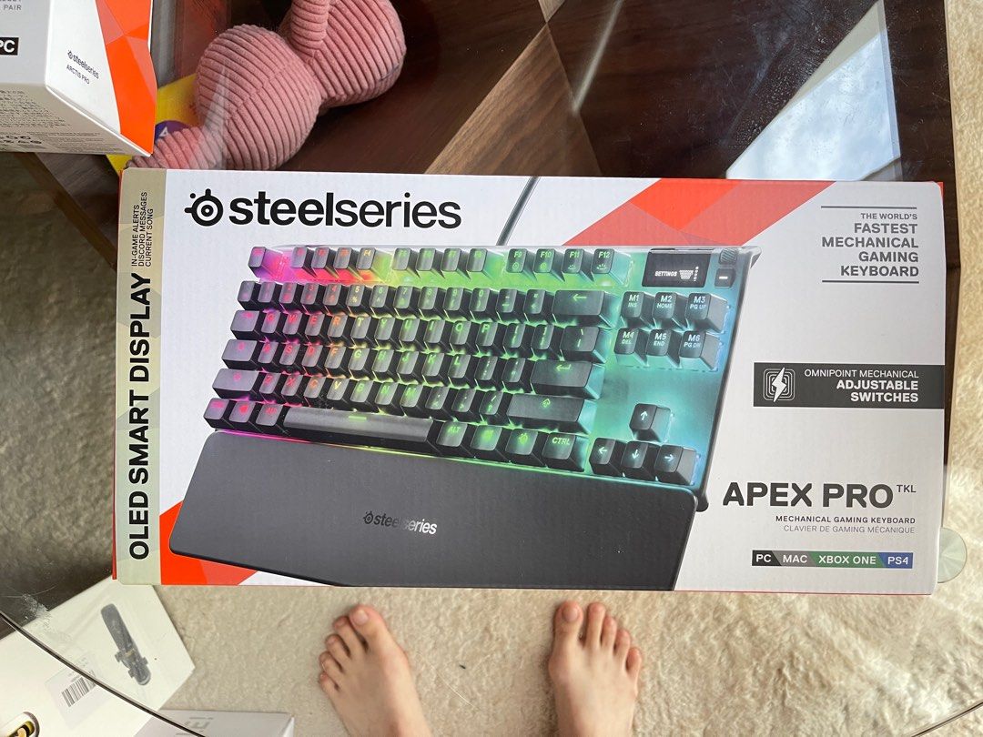 Steelseries Apex Pro TKL Keyboard, Computers & Tech, Parts ...