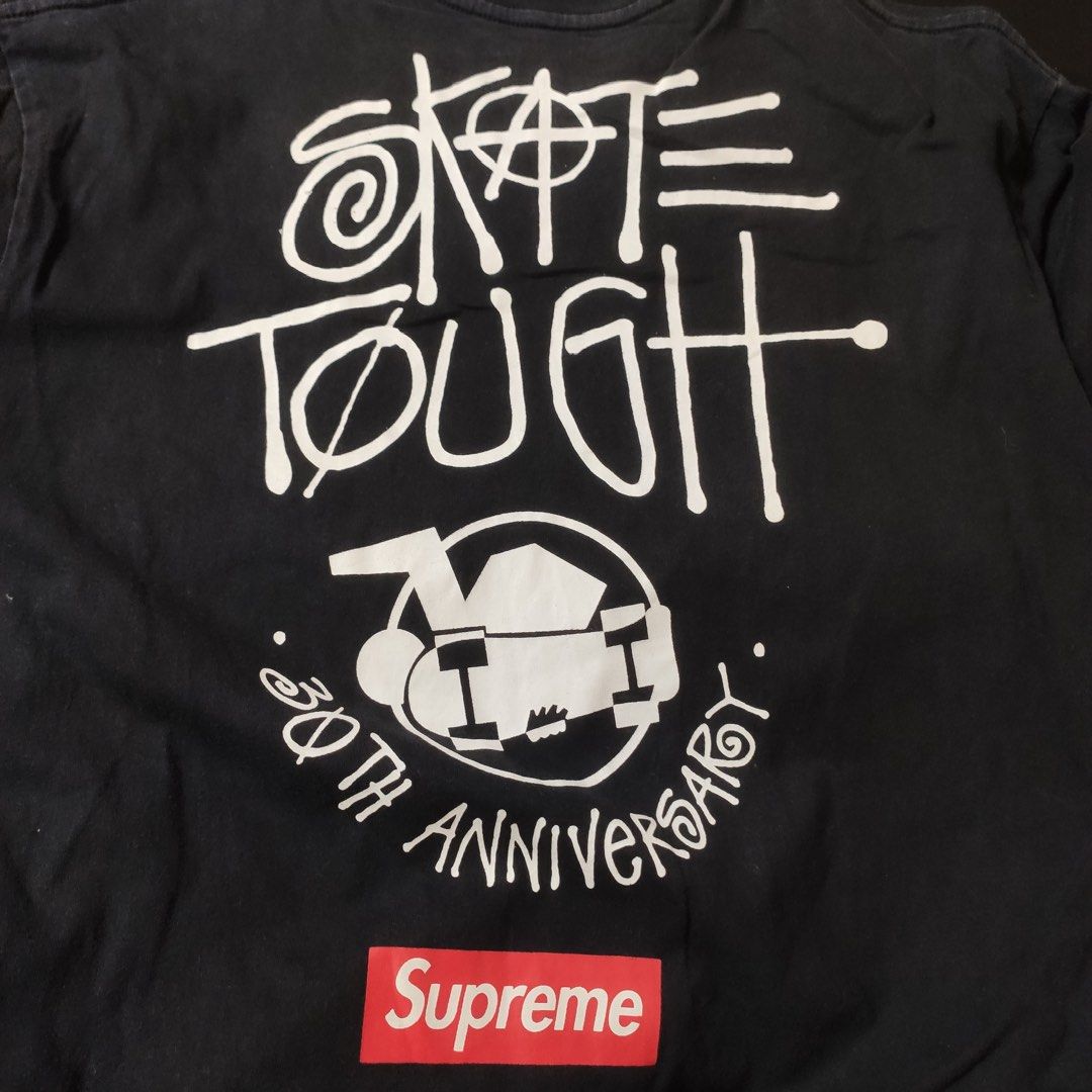 Stussy x Supreme 30th Anniversary Shirt on Carousell