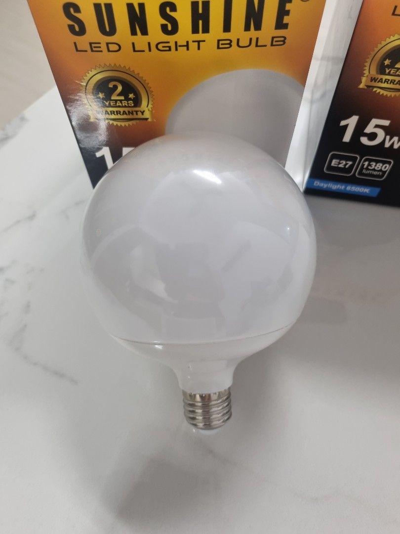 Sunshine LED Light Bulb, Furniture & Home Living, Lighting & Fans ...