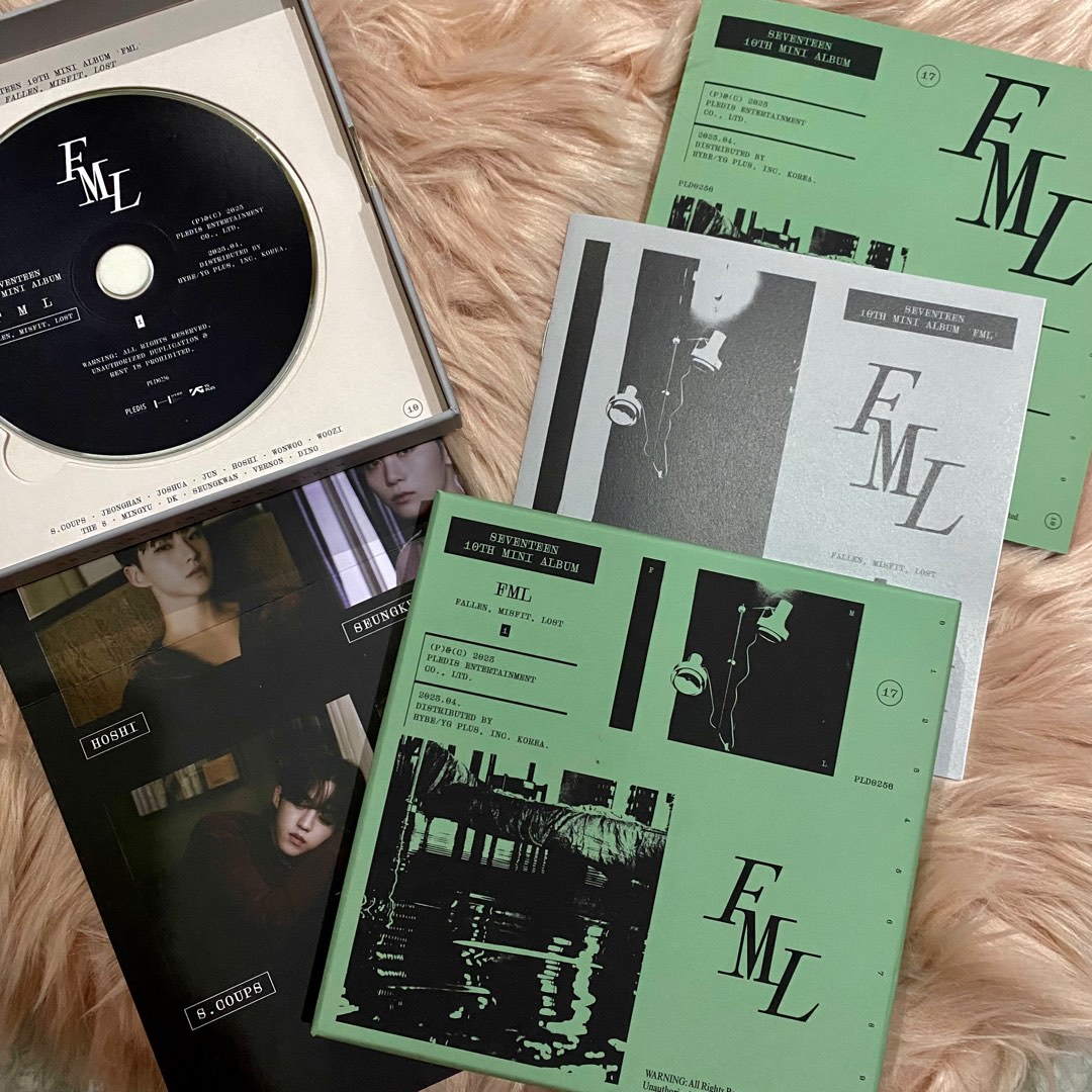 SVT Seventeen FML Fallen Misfit Lost Unsealed Album Set on Carousell