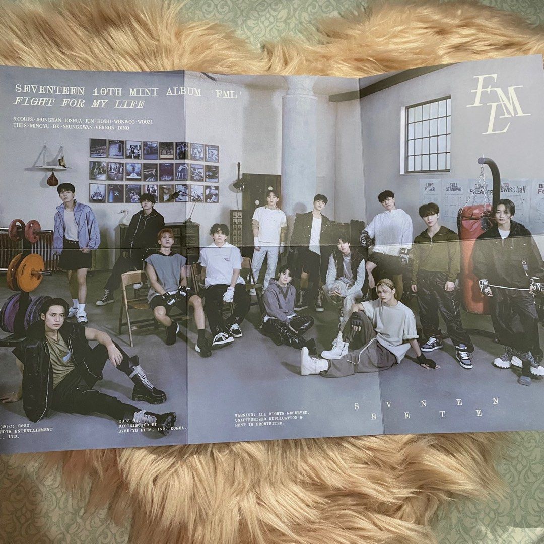 SVT Seventeen FML Fight for My Life Unsealed Album Set on Carousell