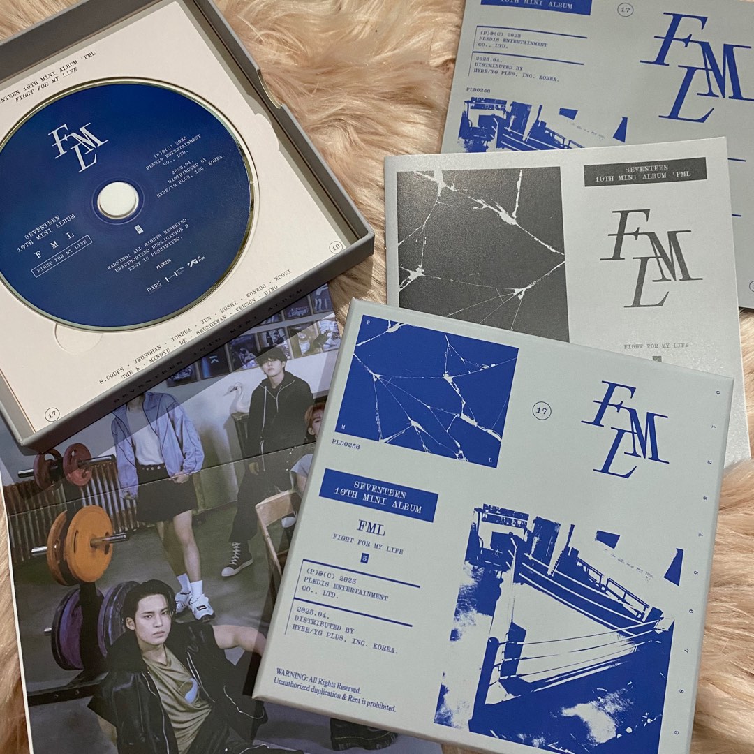SVT Seventeen FML Fight for My Life Unsealed Album Set on Carousell