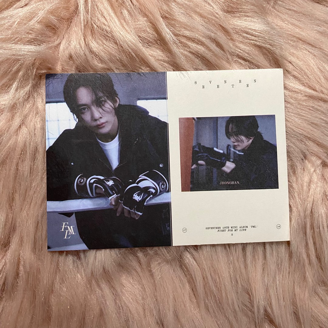 SVT Seventeen FML Sticker (Jeonghan), Hobbies & Toys, Memorabilia ...