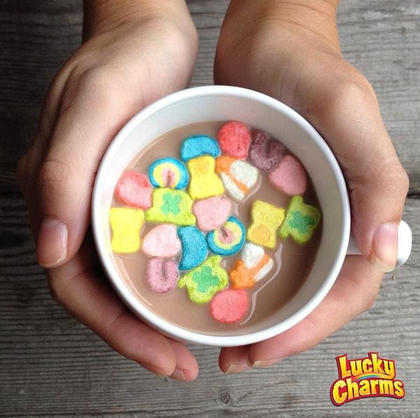 Swiss Miss Lucky Charms Hot Chocolate With Marshmallows Marbits, Food ...