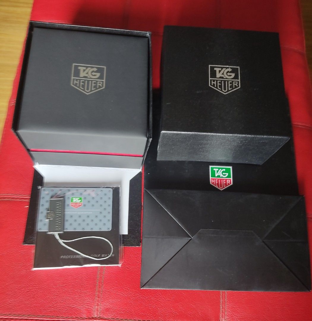 Tag Heuer Box, Men's Fashion, Watches & Accessories, Accessory Holder ...