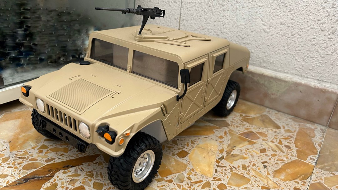 Tamiya 1:12 RC Humvee BODY SHELL only wheelBase 280mm, Hobbies & Toys ...