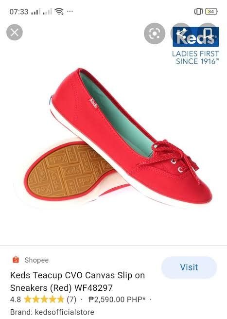 Taylor Swift Keds, Women's Fashion, Footwear, Sneakers on Carousell