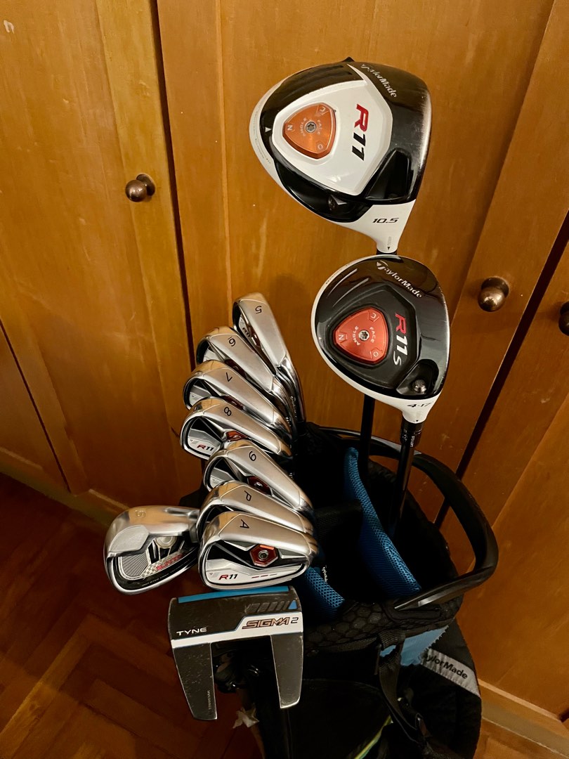 Taylormade R11 Full Complete Golf Set + Ping Sigma 2 Putter, Sports ...