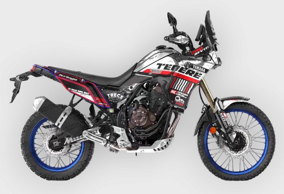Tenere700 Decal Kit (new design), Motorcycles, Motorcycle Accessories ...