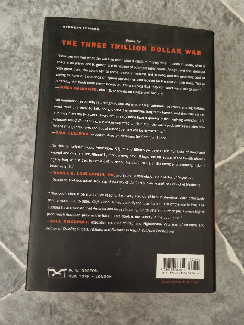 The Three Trillion Dollar War: The True Cost Of The Iraq Conflict ...