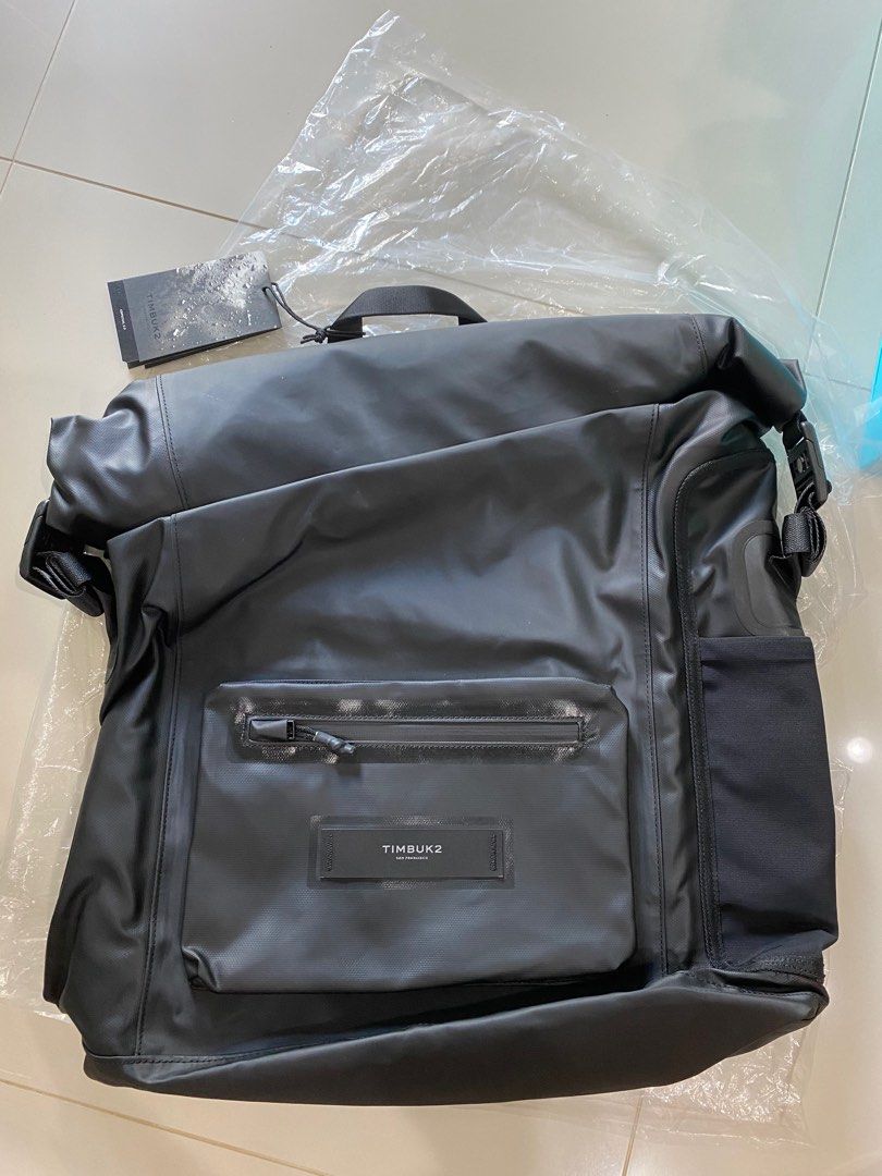 Timbuk2 Especial Shelter Roll Top Backpack (Jet Black), Men's Fashion ...