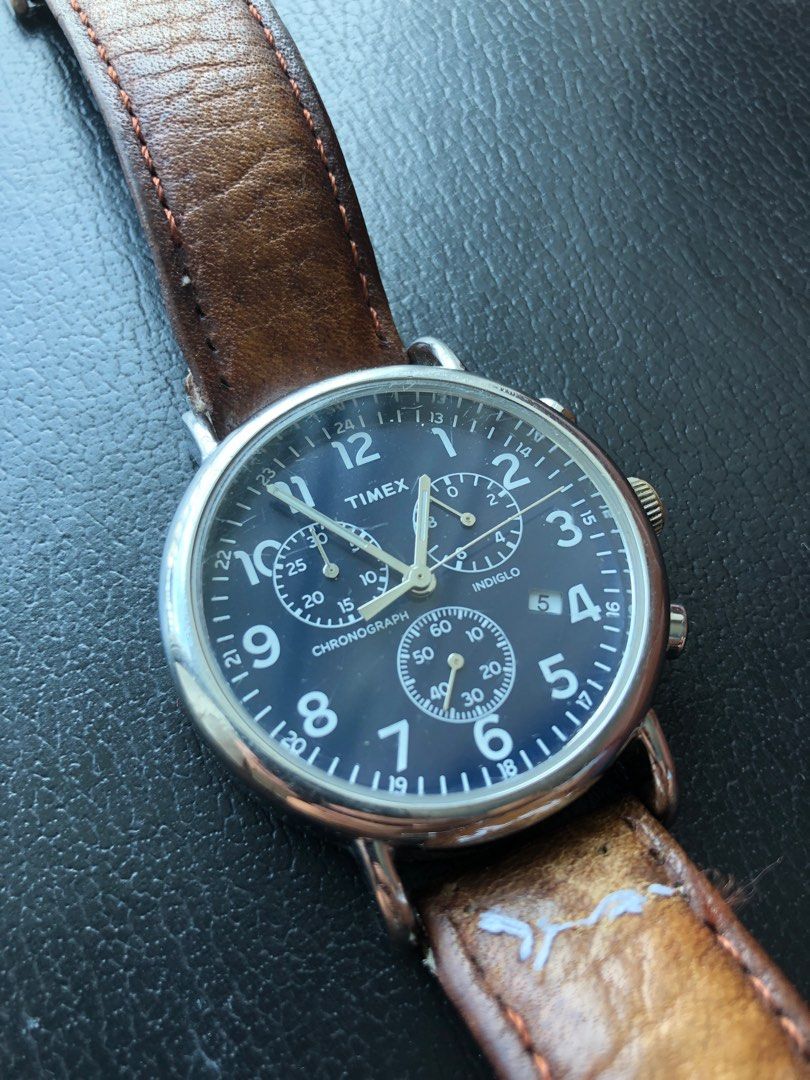 Timex Weekender Chronograph, Men's Fashion, Watches & Accessories ...