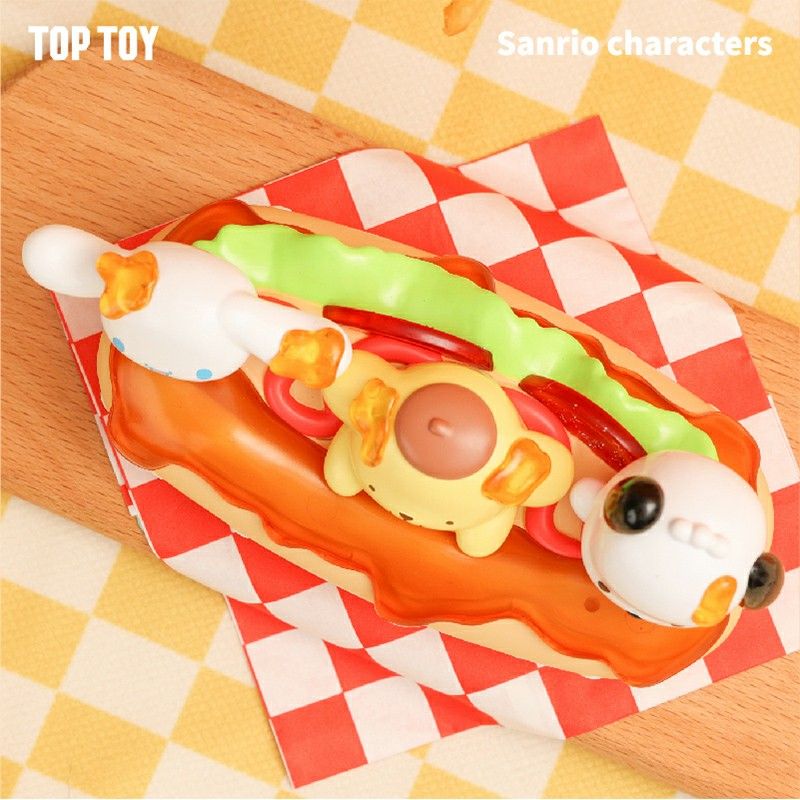 [TOPTOYxSANRIO] SANRIO CHARACTERS DELICIOUS HOTDOG COLLECTOR'S BLISTER ...