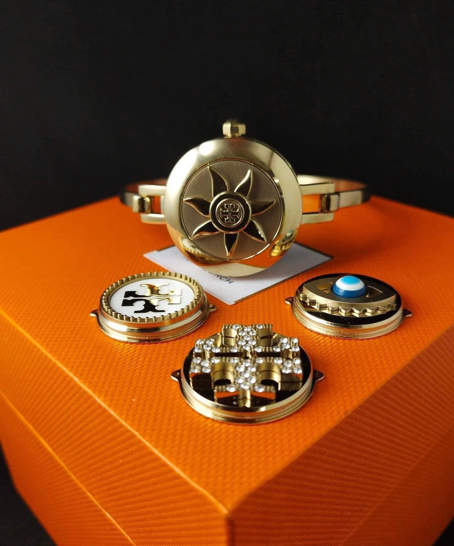TORY BURCH BANGLE SET, Women's Fashion, Watches & Accessories, Watches ...