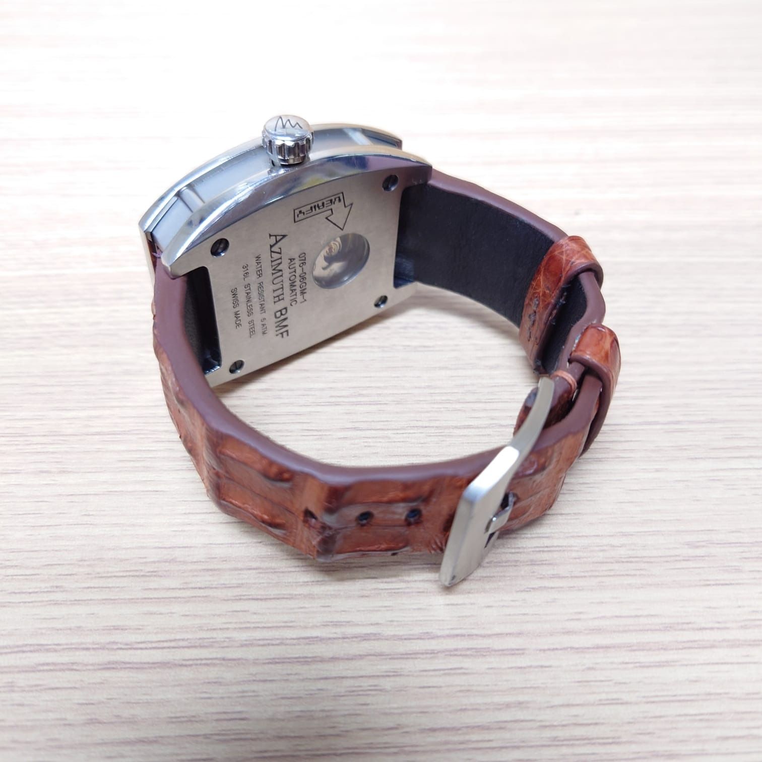 TP-AZIMUTH Gauge Mecha-1 S/Steel Case BMF Watch 43mm, Luxury, Watches ...