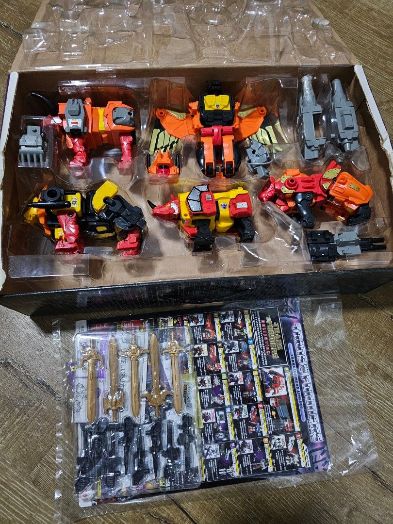 Transformers G1 Predaking D-78 Takara 2004, Hobbies & Toys, Toys ...