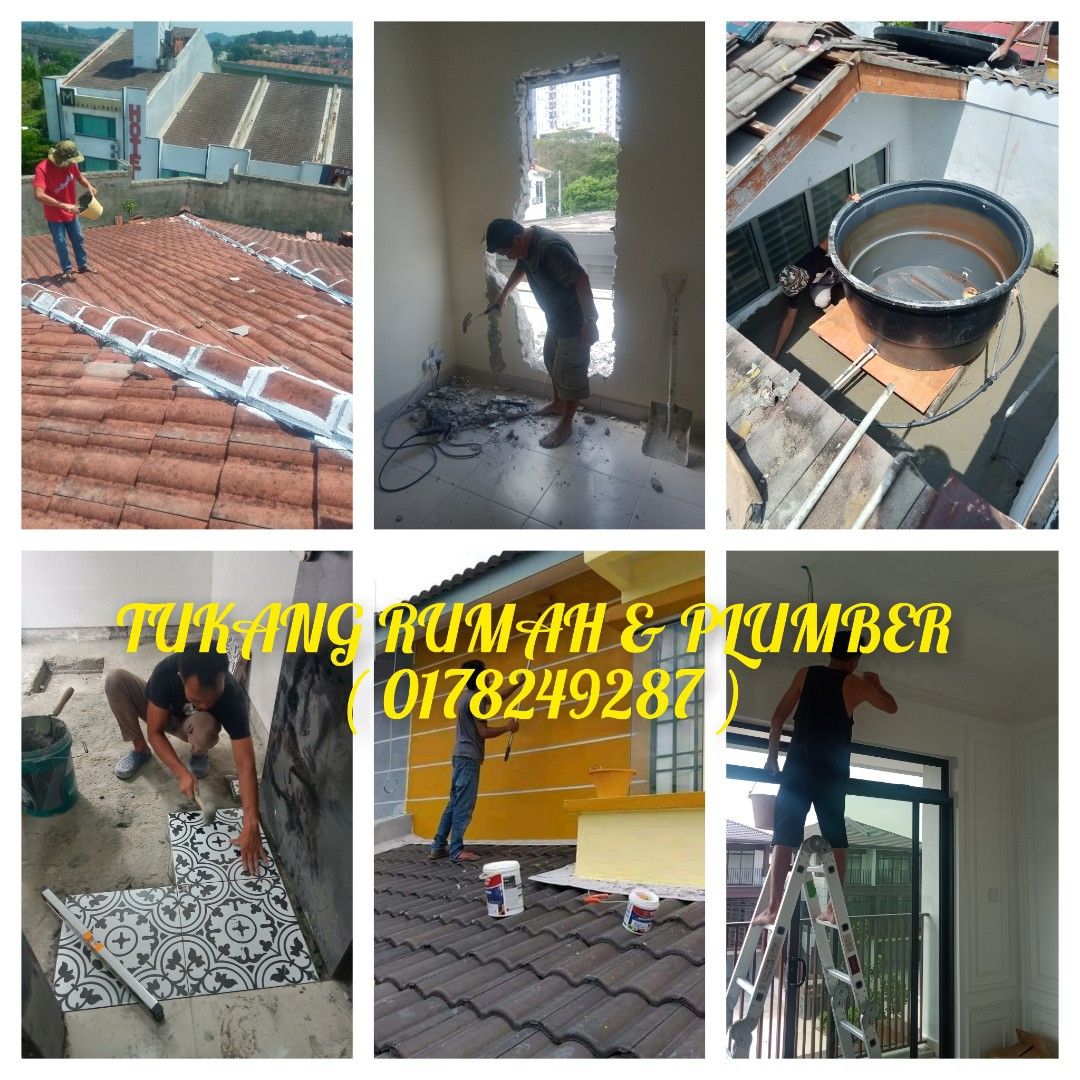 Tukang rumah & plumber service taman indah KLIA Mohd Razak 0178249287 ...