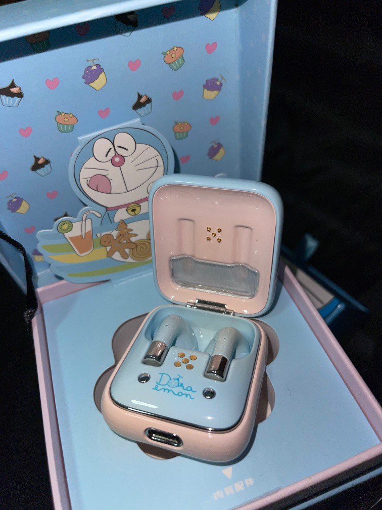 TWS DORAEMON BLUETOOTH EARPHONES, Mobile Phones & Gadgets, Mobile ...