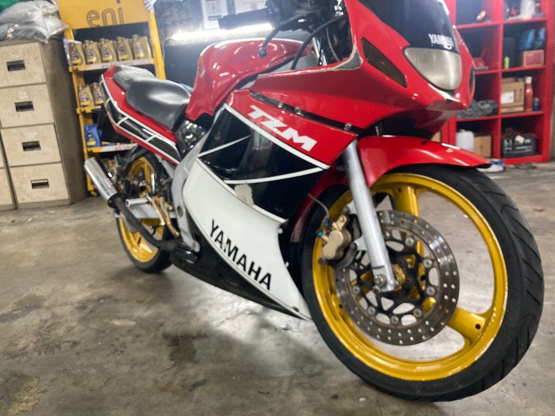 Tzm 150 coe till 2028 Nov, Motorcycles, Motorcycles for Sale, Class 2B on Carousell