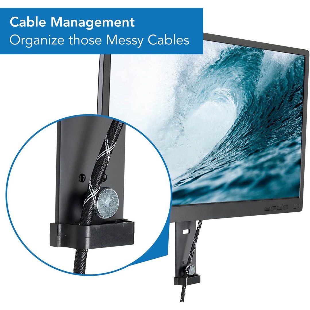 ULTi Cubicle Monitor Mount Hanger Attachment, Hanging Height Adjustable ...