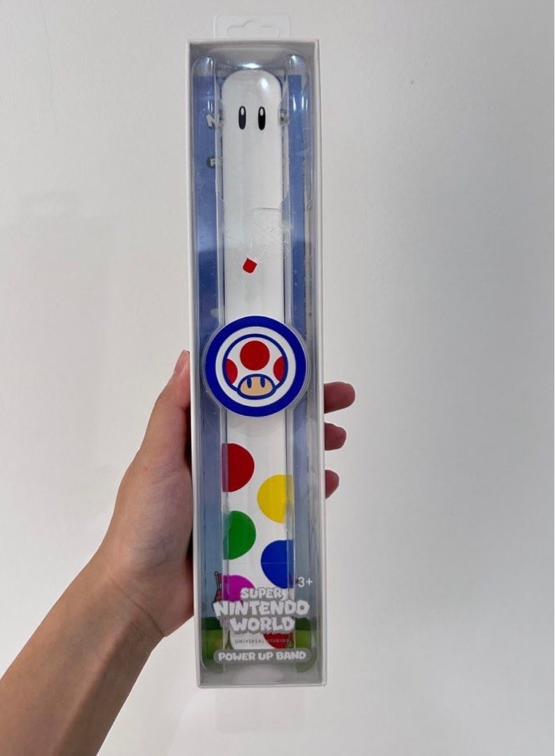 Universal Studio Super Nintendo World- Toad Power Up Band, Hobbies ...