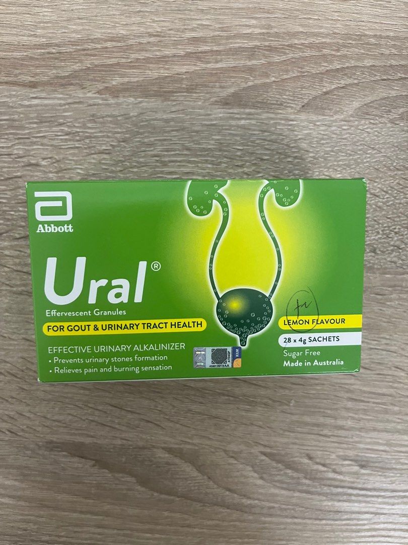 Ural Effervescence Granule 28x4g Sachet, Health & Nutrition, Health ...