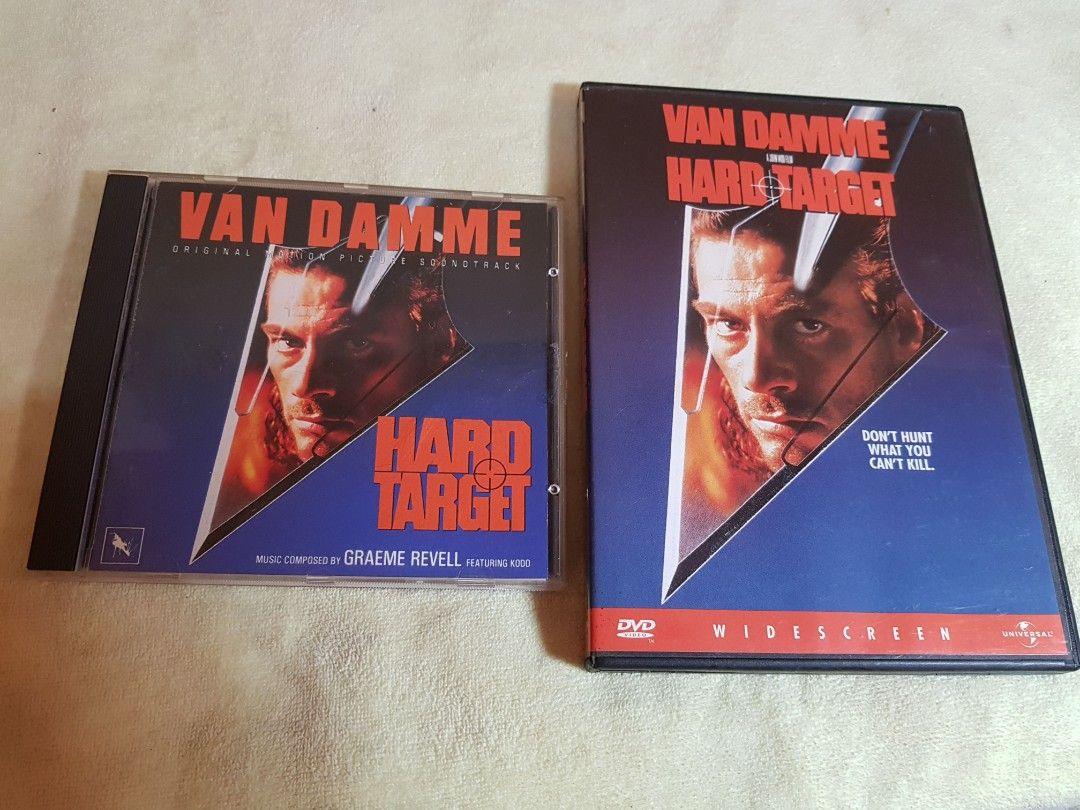 Van Damme Is My Name 1st Press HARD TARGET By John Woo 1993 Soundtrack ...