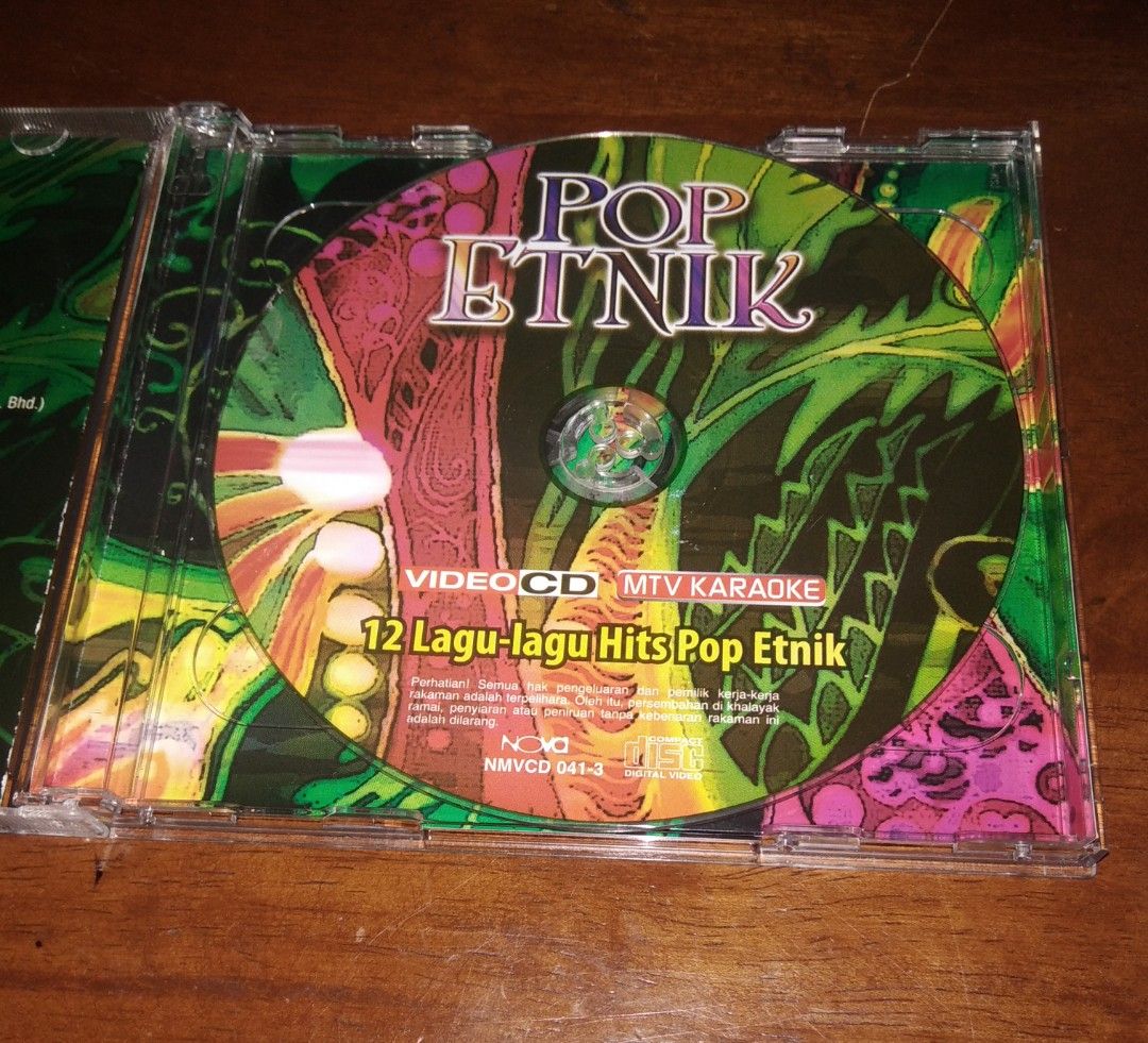 VCD karaoke Pop Etnik Ori dari Nova Music, Hobbies & Toys, Music & Media, CDs & DVDs on Carousell