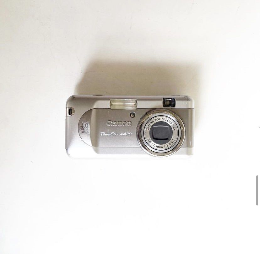Vintage Canon Powershot A420 Digital Camera Digicam Y2K, Photography ...