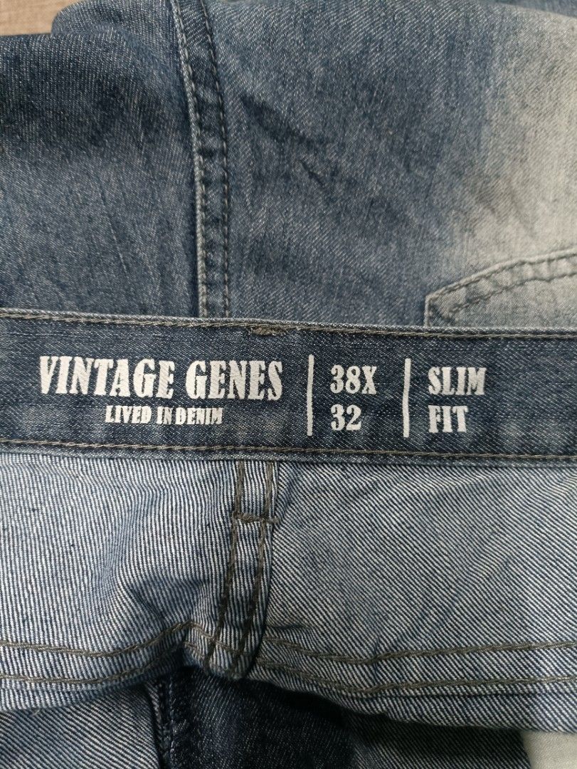 Vintage Genes Jeans, Men's Fashion, Bottoms, Jeans on Carousell