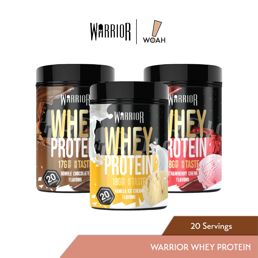 Warrior Whey Protein ( 500g ) ( UP:$55 ), Health & Nutrition, Health ...