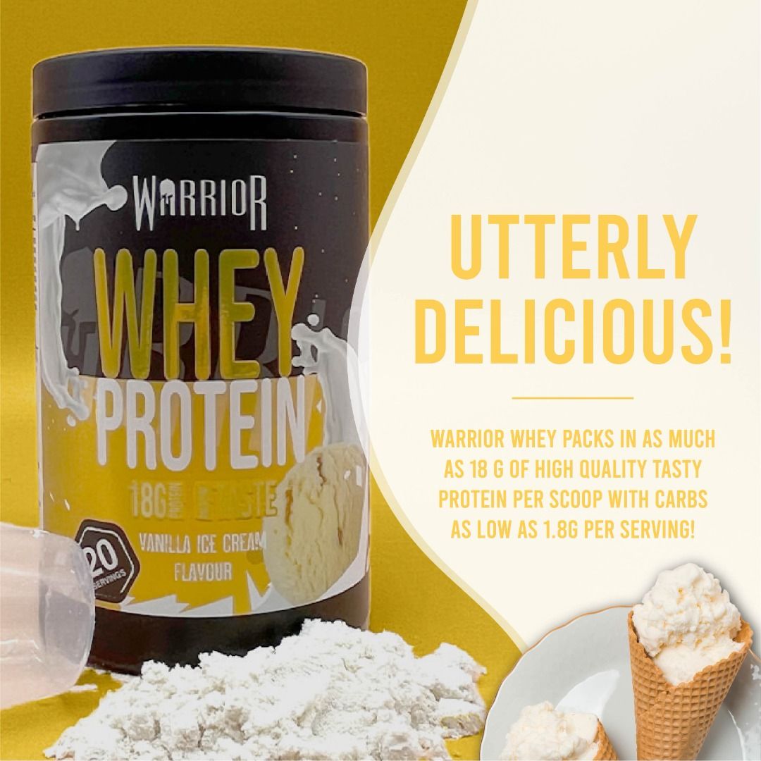 Warrior Whey Protein ( 500g ) ( UP:$55 ), Health & Nutrition, Health ...