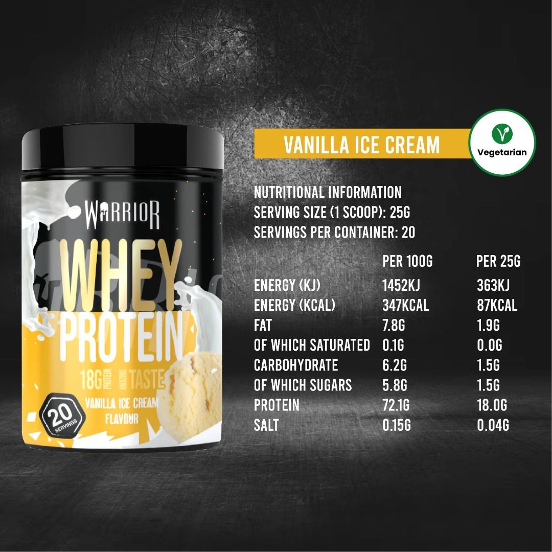 Warrior Whey Protein ( 500g ) ( UP:$55 ), Health & Nutrition, Health Supplements, Sports ...