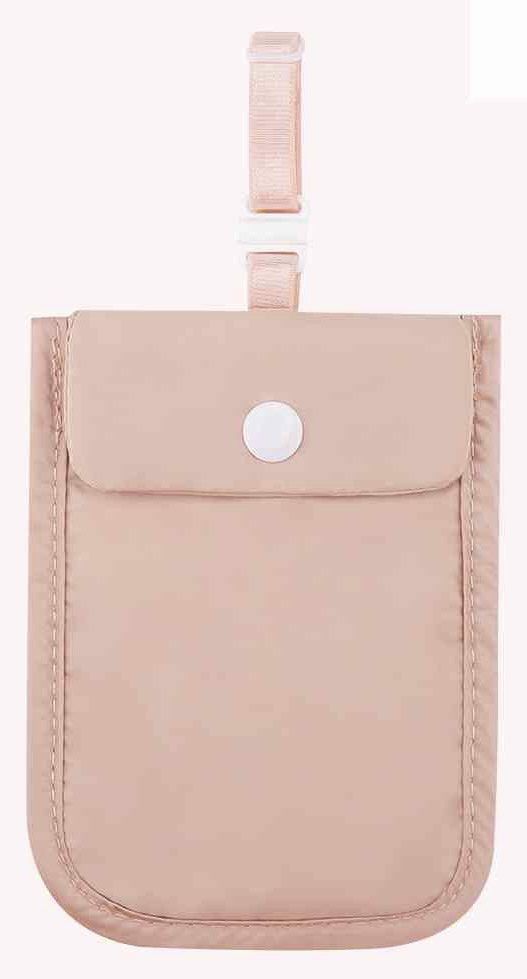 Women Hidden Bra Wallets Cotton Pickpocket Proof Bag for Money ...