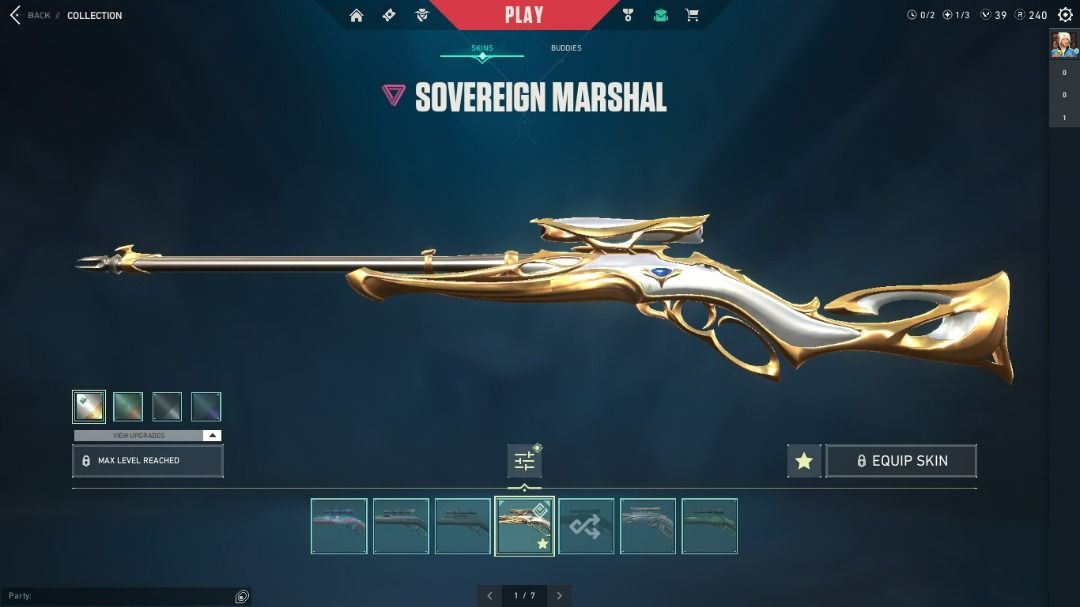 WTS only 17 Premium skins Valorant account, Video Gaming, Gaming ...