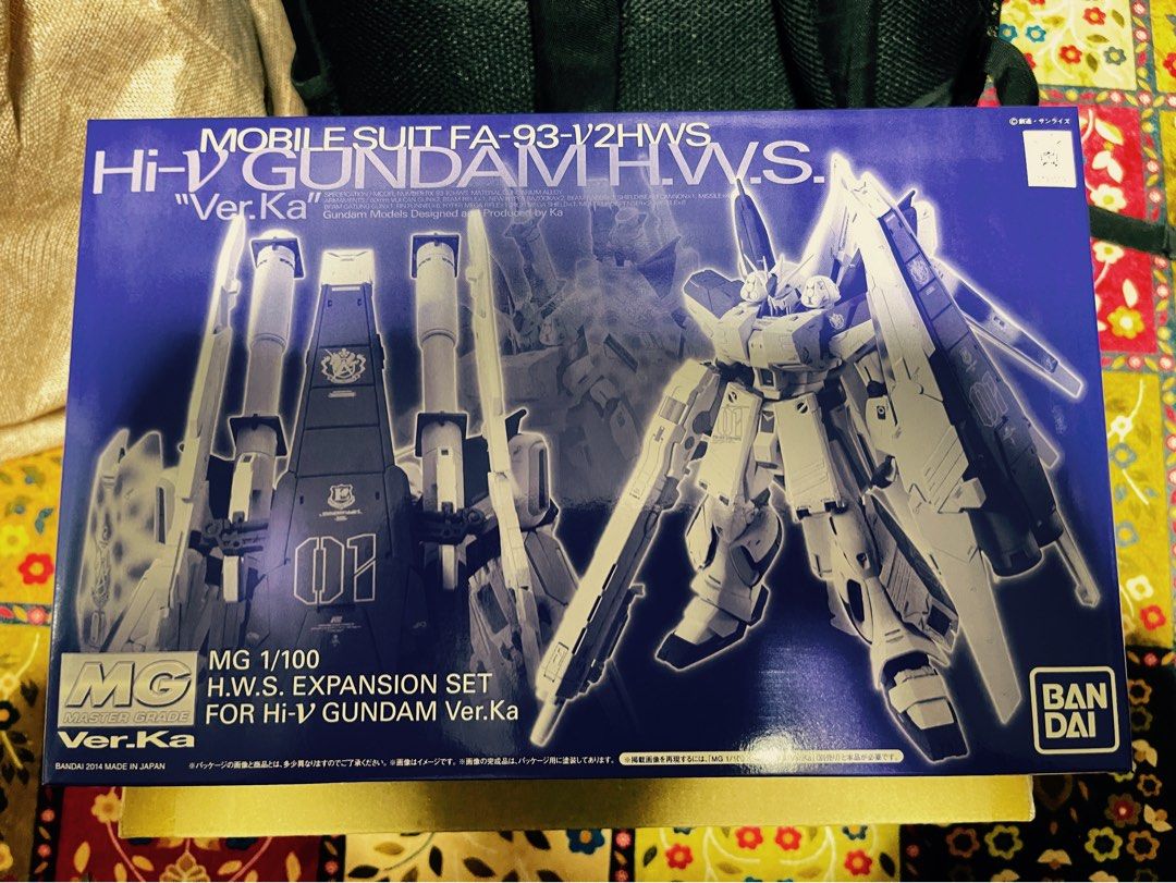WTT MG 1/100 HWS EXPANSION SET for Hi-v GUNDAM Ver.Ka for the Nu Gundam HWS, Hobbies & Toys ...