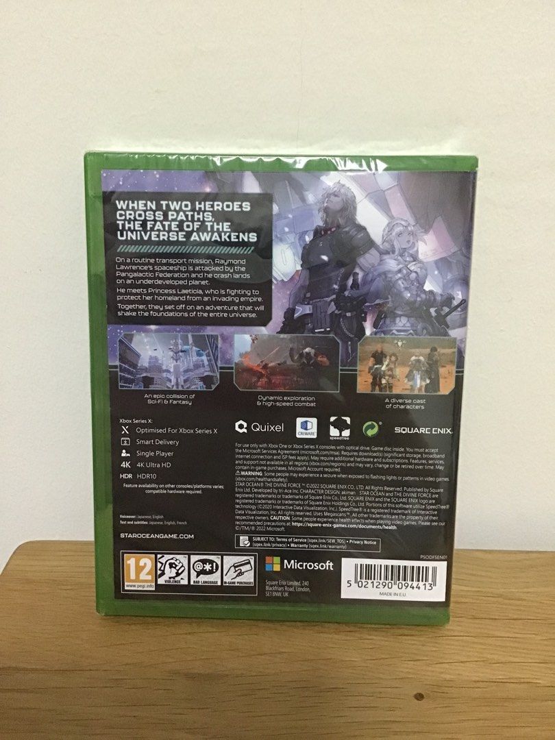 Xbox Star Ocean The Divine Force, Video Gaming, Video Games, Xbox on ...