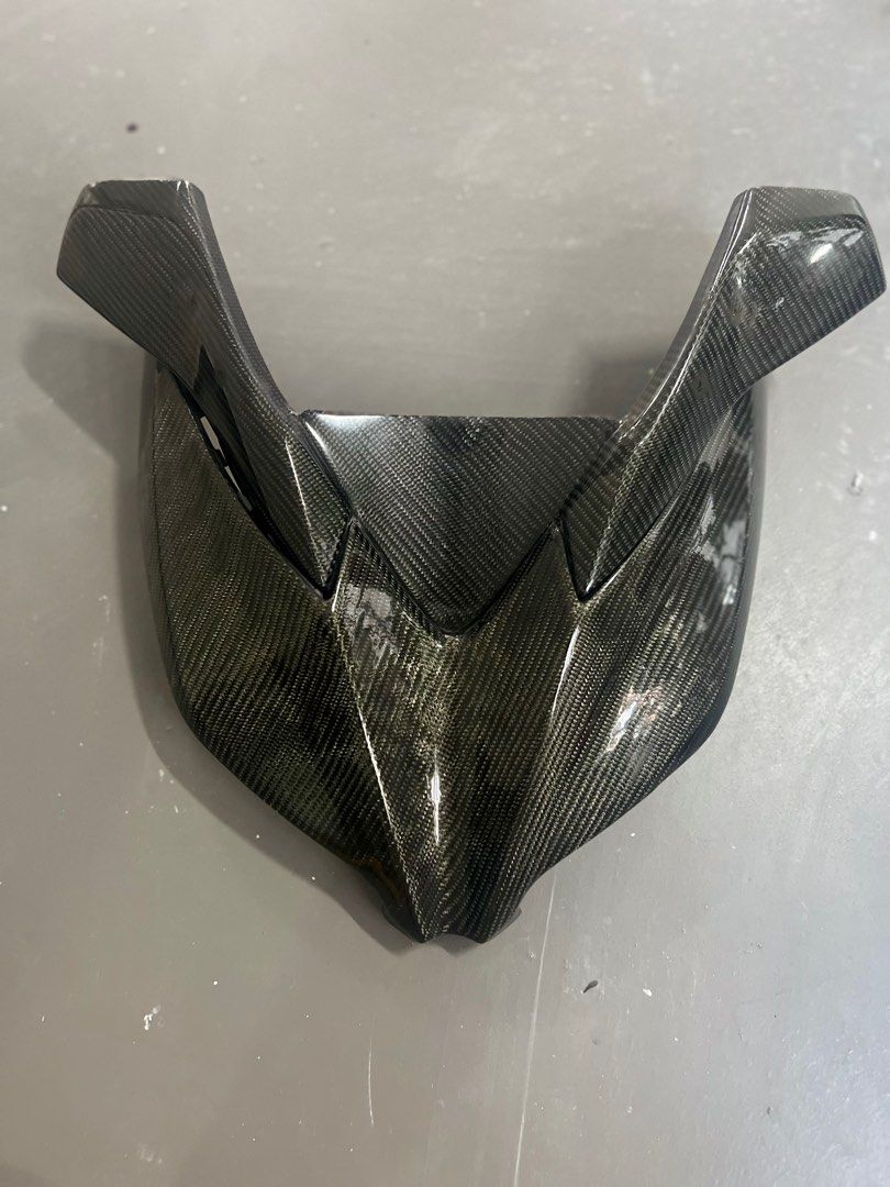 XMAX Carbon Fibre Front Cover Full set, Motorcycles, Motorcycle ...