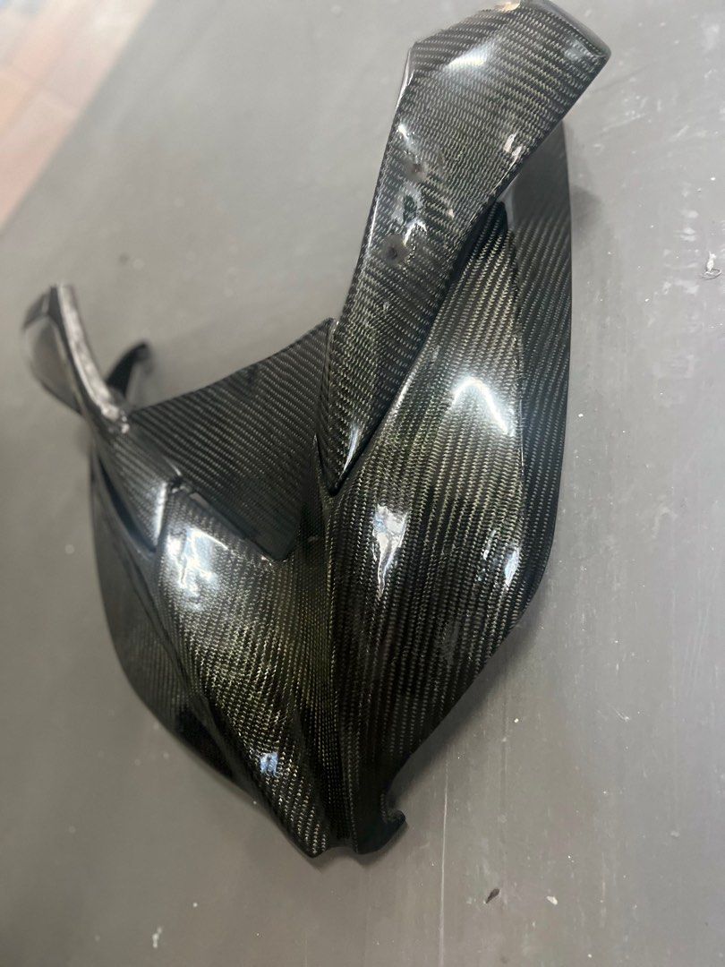 XMAX Carbon Fibre Front Cover Full set, Motorcycles, Motorcycle ...